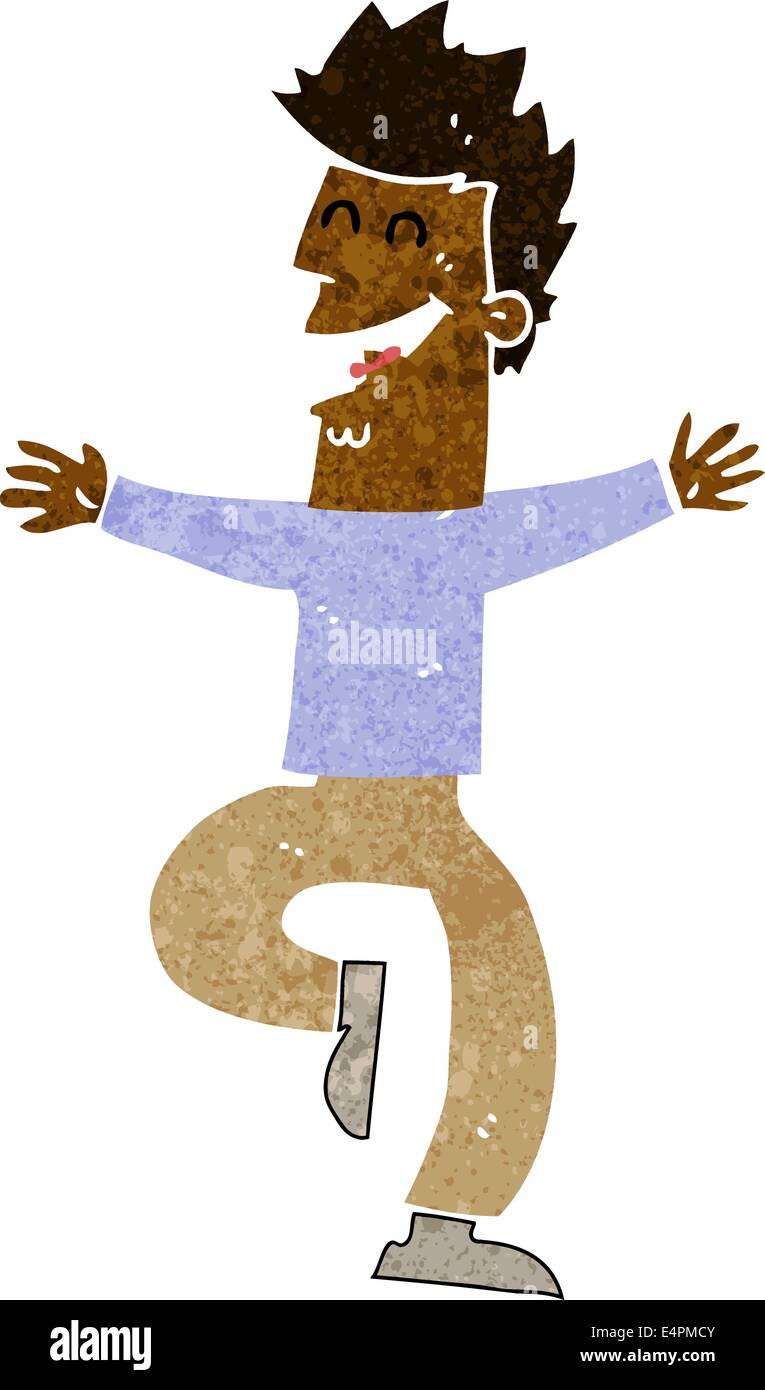 cartoon laughing man Stock Vector Image & Art - Alamy