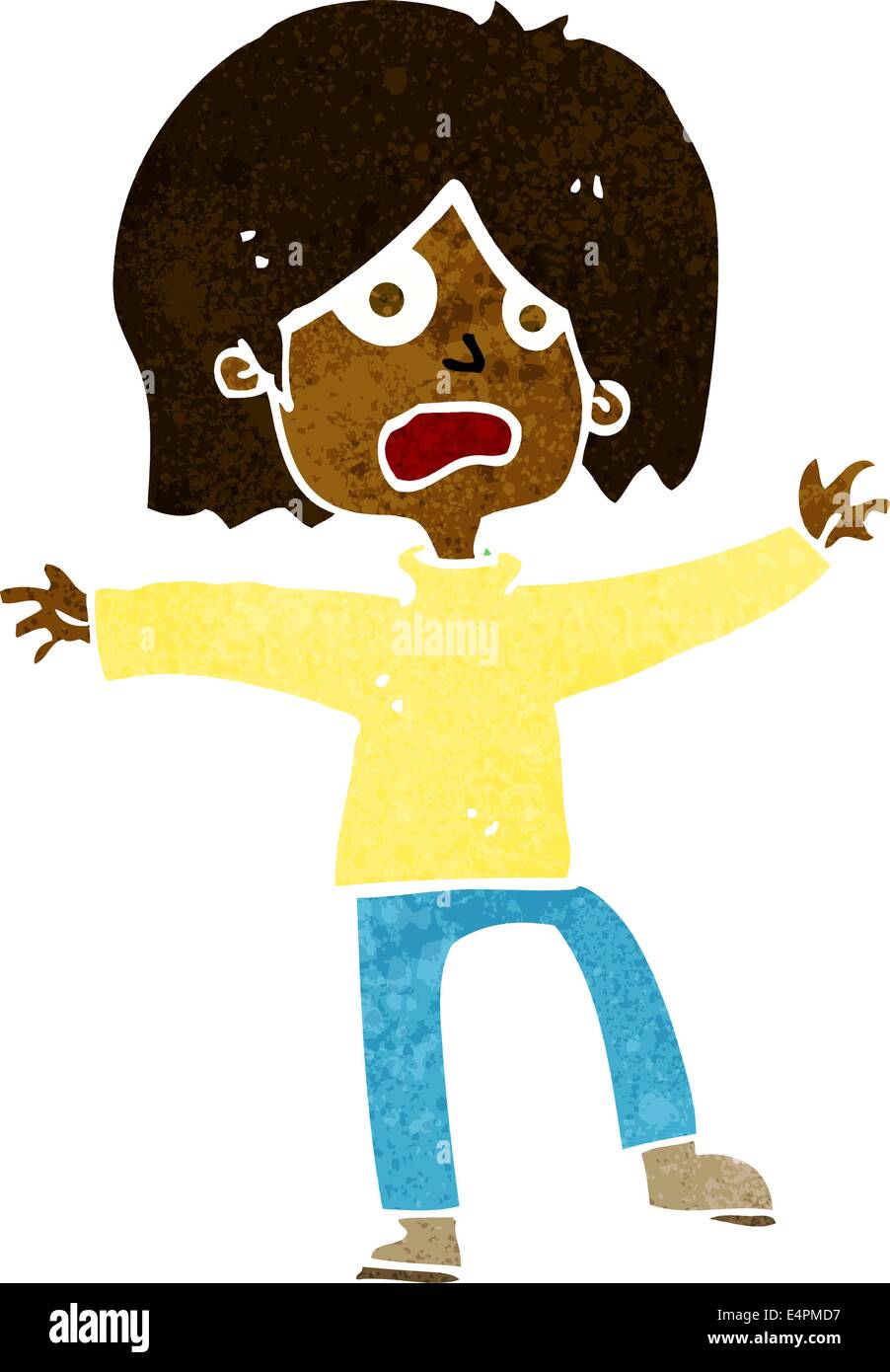 cartoon unhappy person Stock Vector Image & Art - Alamy