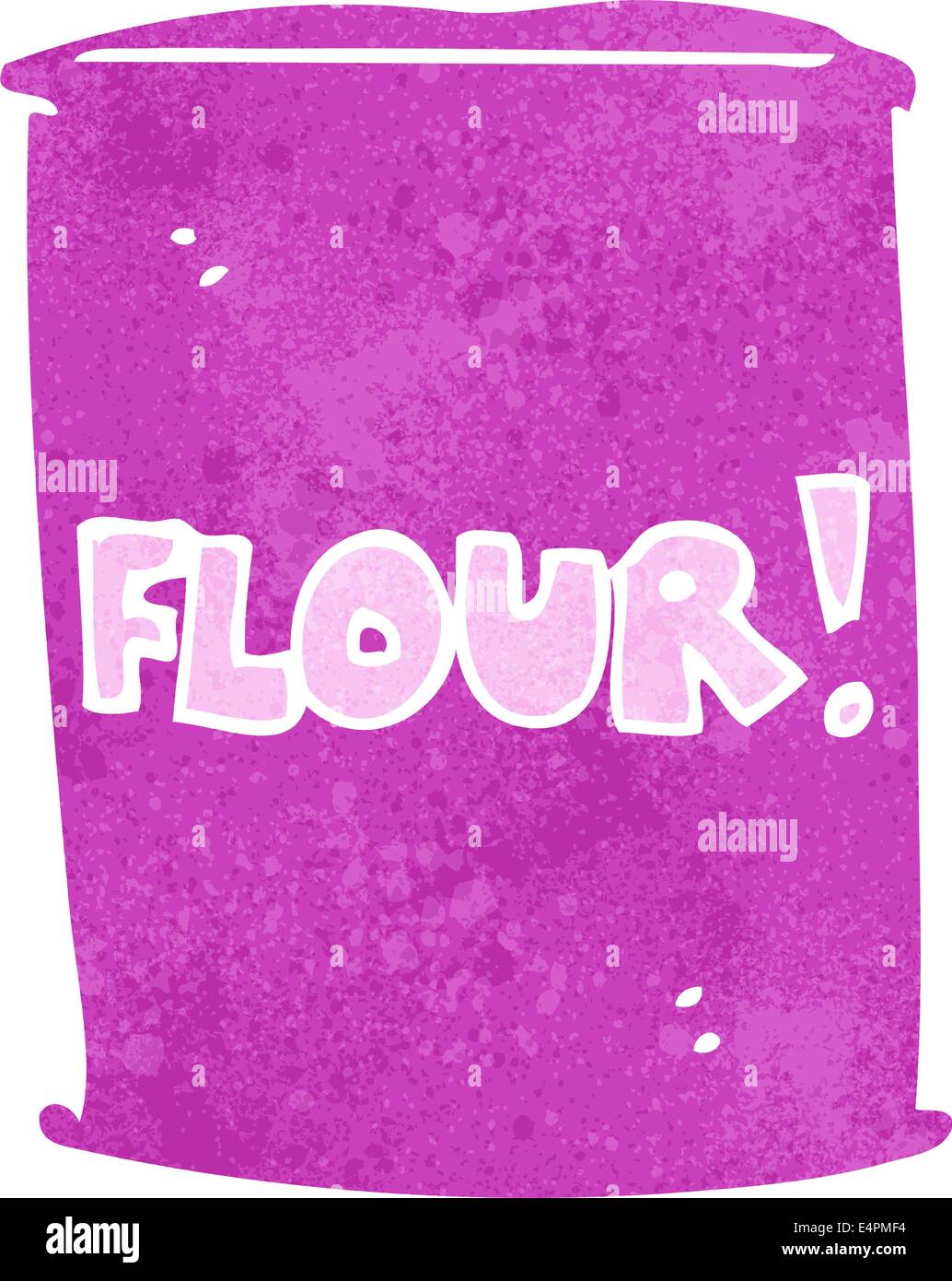 Flour bag cartoon character vector hi-res stock photography and images ...