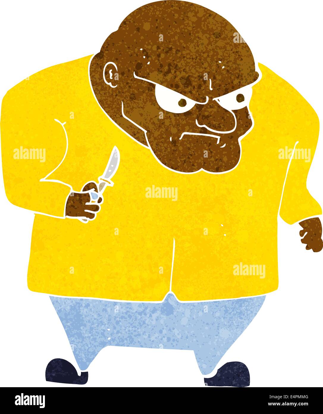 cartoon evil man Stock Vector Image & Art - Alamy