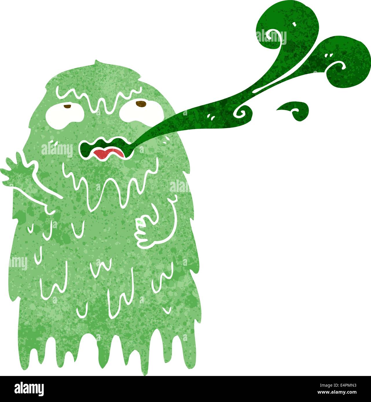 gross cartoon ghost Stock Vector Image & Art - Alamy