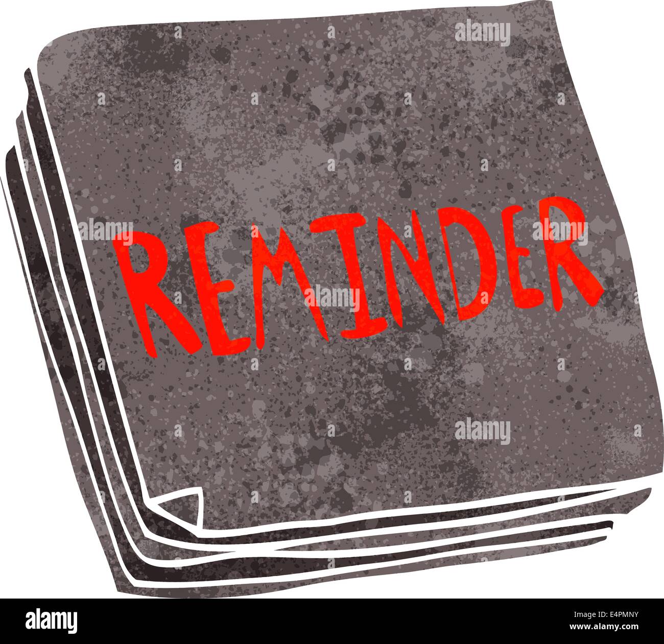 Cartoon reminder notes hi-res stock photography and images - Alamy