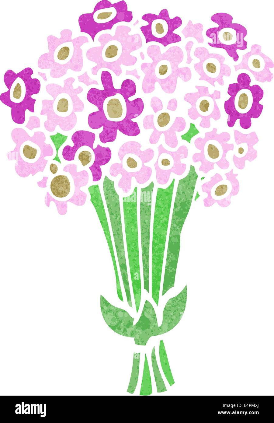Crazy flowers Stock Vector Images - Alamy