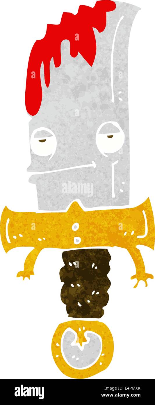 Bloody dagger drawing hi-res stock photography and images - Alamy