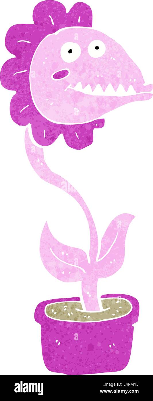 cartoon monster plant Stock Vector Image & Art - Alamy