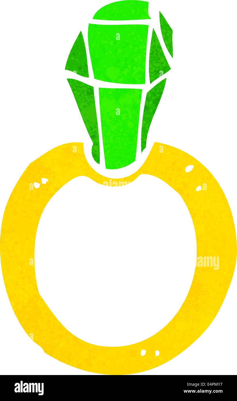 cartoon ruby ring Stock Vector Image & Art - Alamy