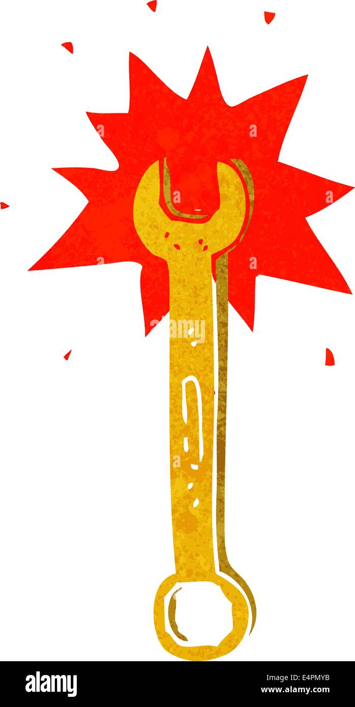 Cartoon spanner Stock Vector Images - Alamy