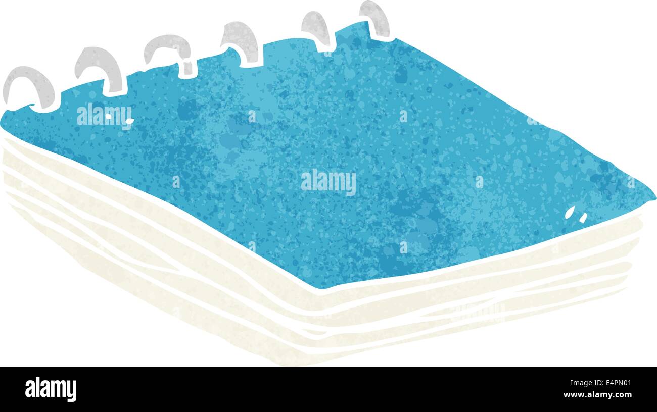 Ring bound notepad Stock Vector Images - Alamy