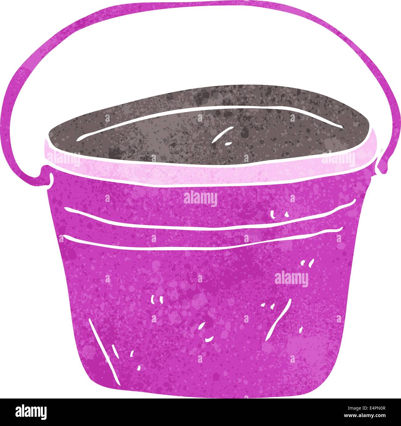 Cartoon metal bucket hi-res stock photography and images - Alamy