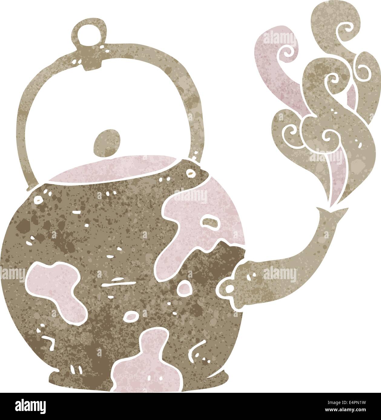 cartoon old tea pot Stock Vector Image & Art - Alamy