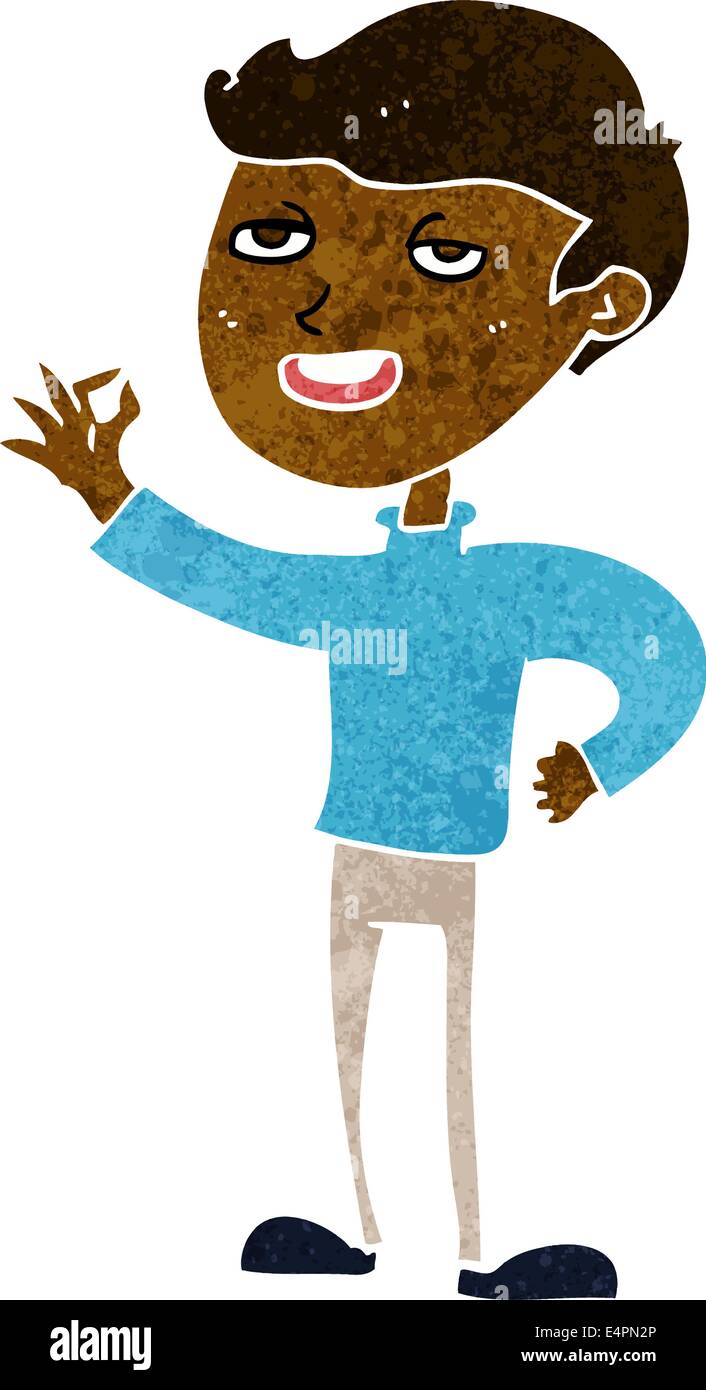 cartoon man making excellent gesture Stock Vector Image & Art - Alamy