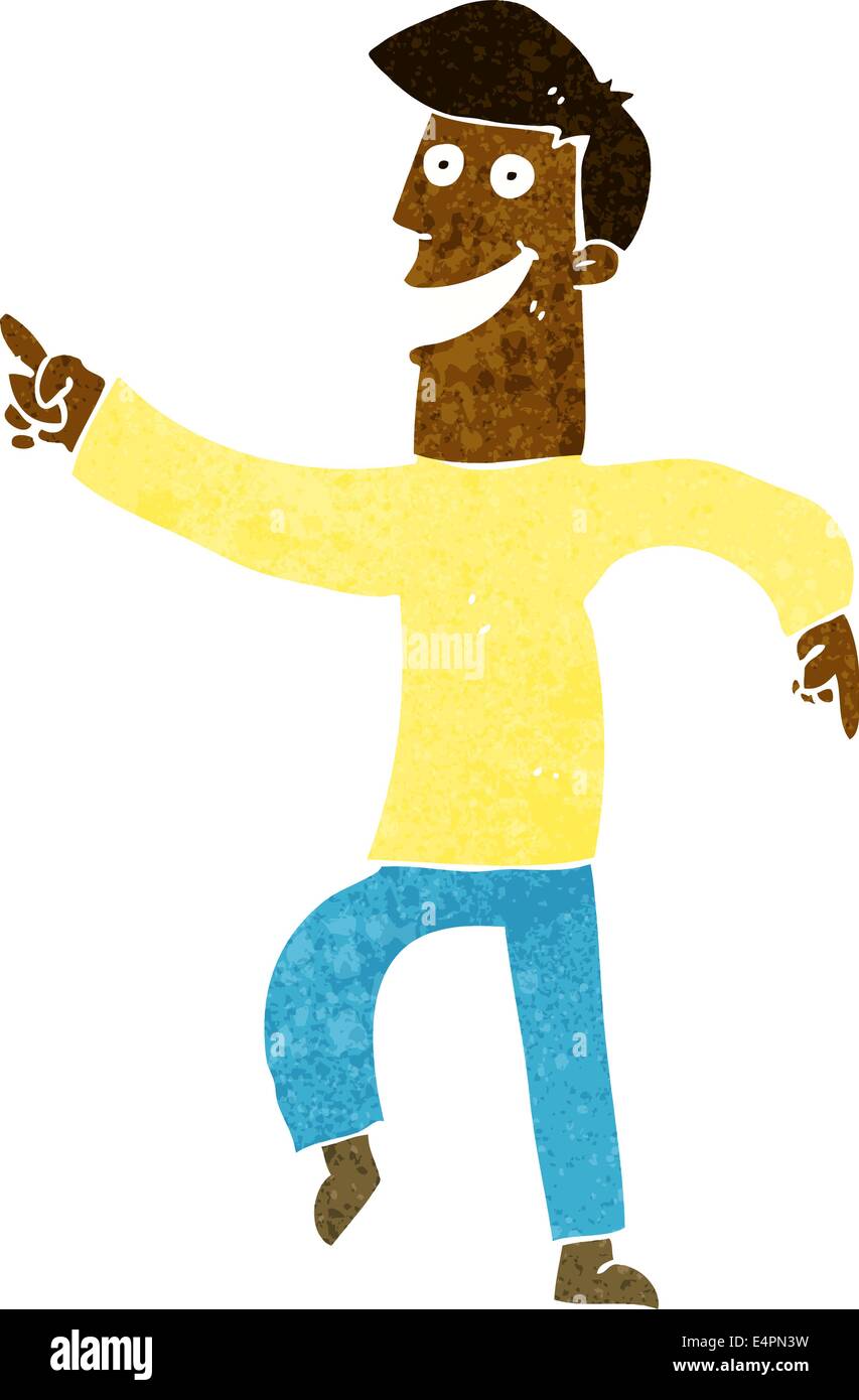 cartoon grinning man Stock Vector Image & Art - Alamy