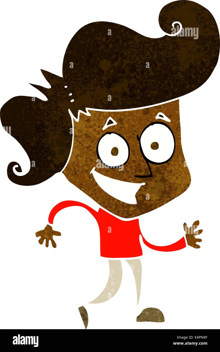 cartoon grinning man Stock Vector Image & Art - Alamy