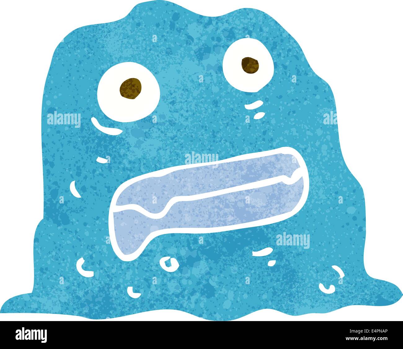 cartoon slime creature Stock Vector Image & Art - Alamy