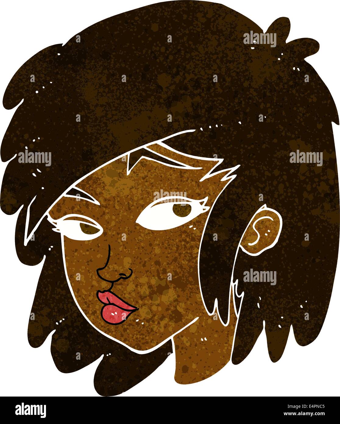 cartoon curious woman Stock Vector Image & Art - Alamy