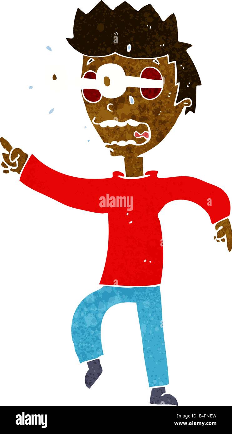 Cartoon man eyes popping out hi-res stock photography and images - Alamy
