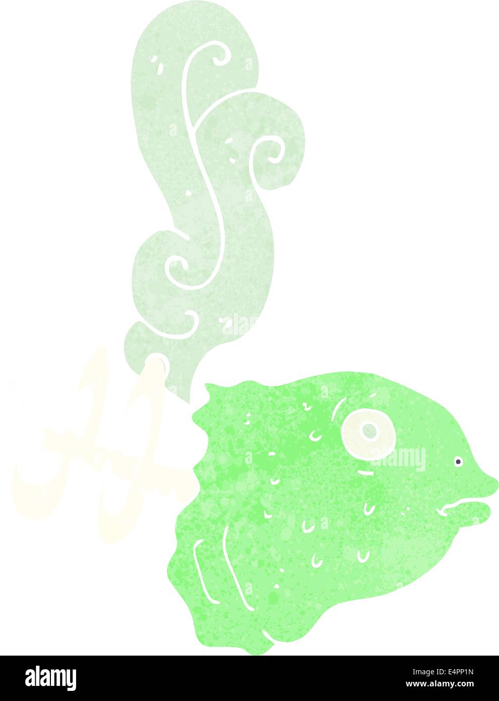 cartoon smelly old fish head Stock Vector Image & Art - Alamy