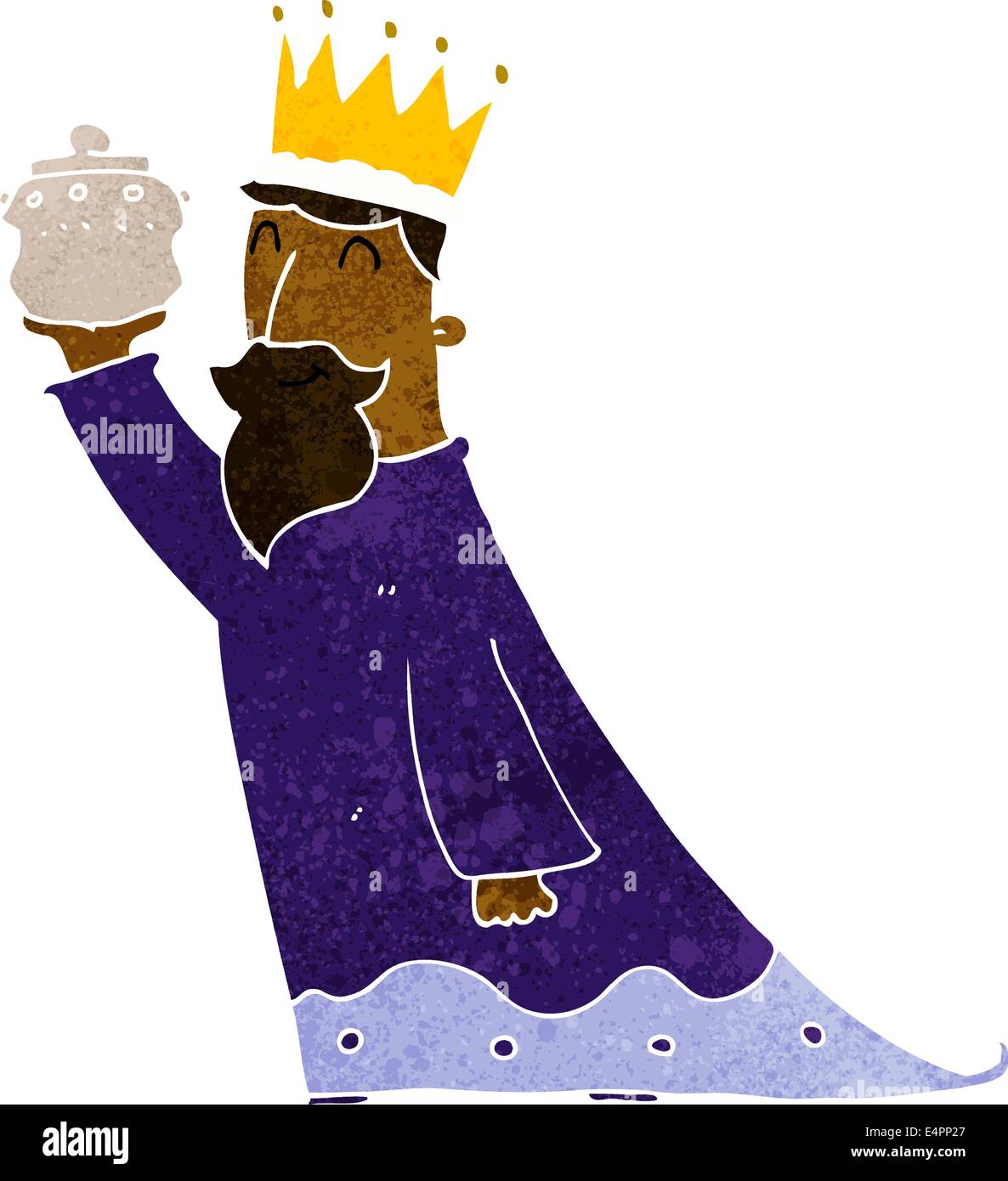 Nativity wise man cartoon Stock Vector Images - Alamy