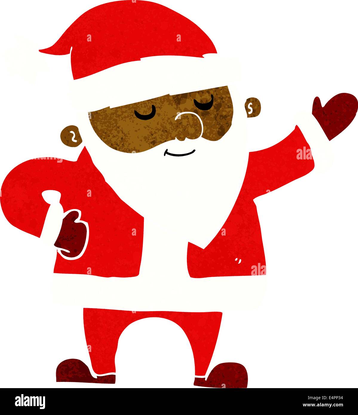 cartoon santa claus Stock Vector Image & Art - Alamy
