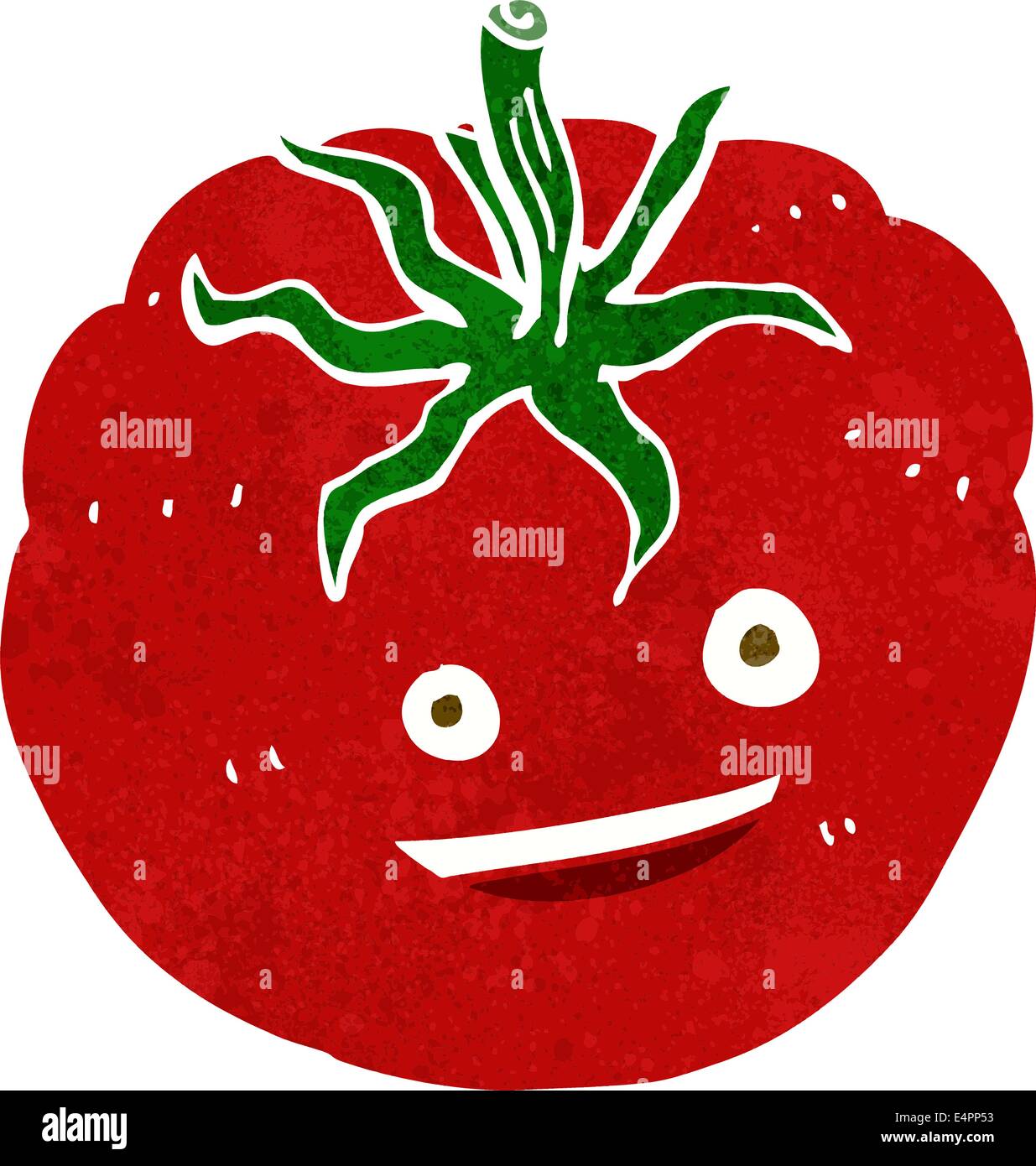 cartoon happy tomato Stock Vector Image & Art - Alamy