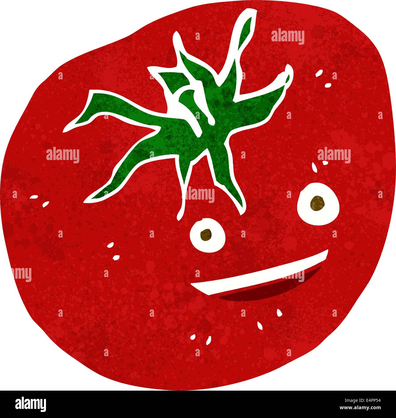 cartoon happy tomato Stock Vector Image & Art - Alamy