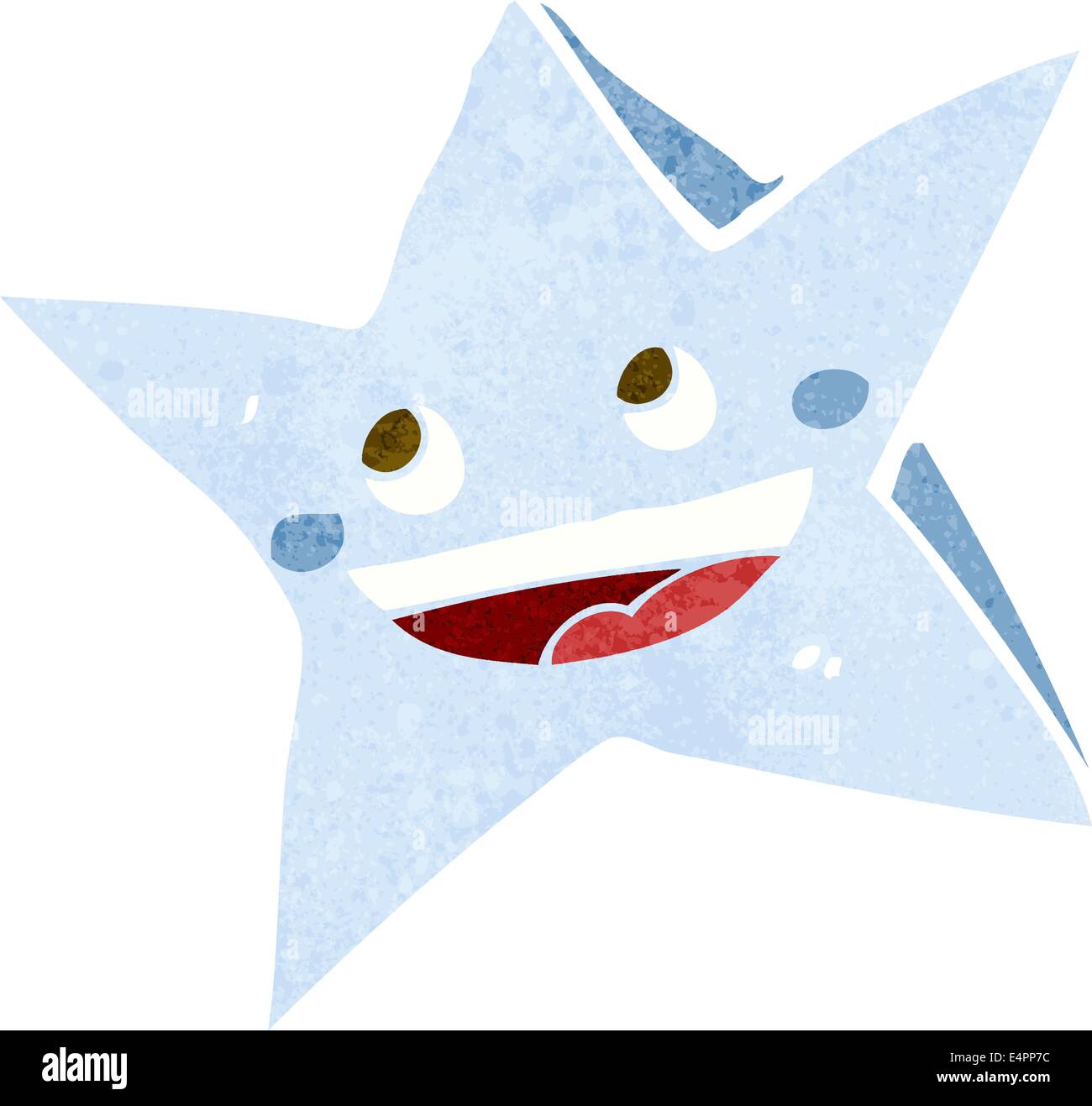 cartoon happy star character Stock Vector Image & Art - Alamy