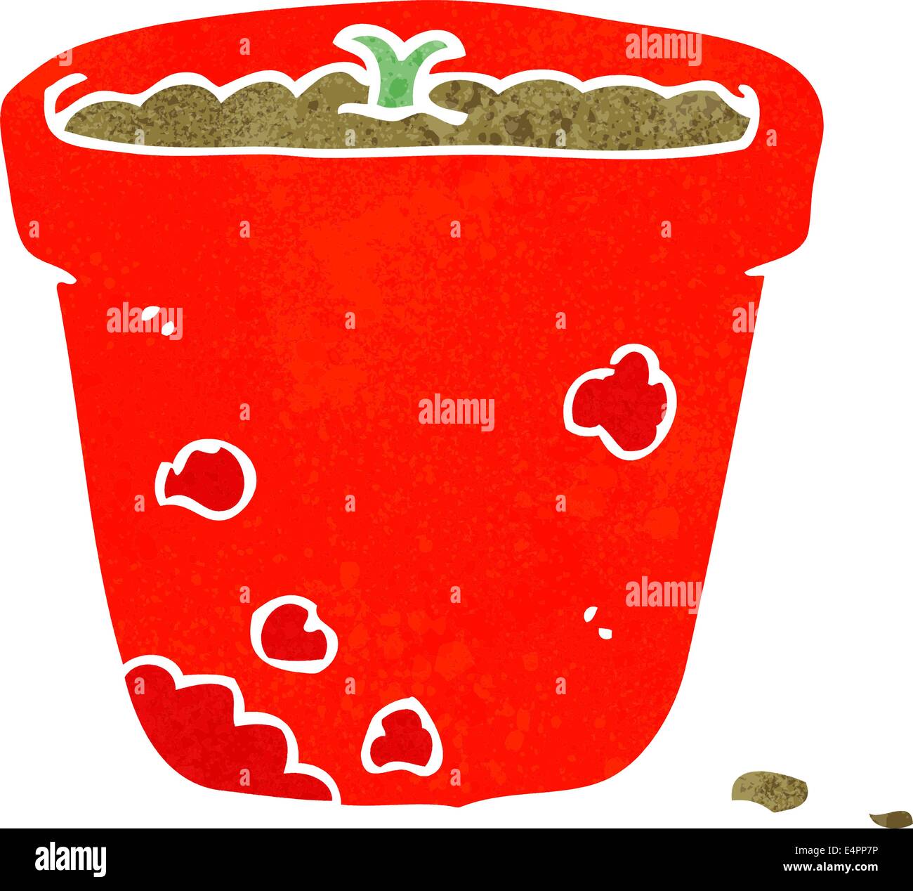 cartoon flower pot Stock Vector Image & Art - Alamy