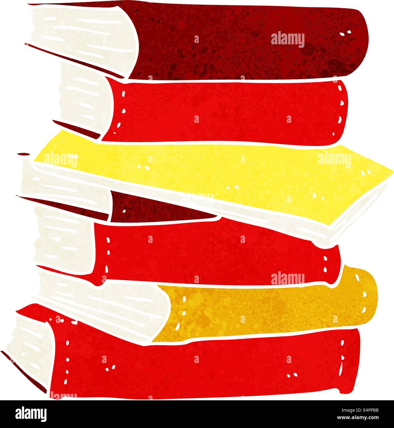 Line drawing pile books Stock Vector Images - Alamy