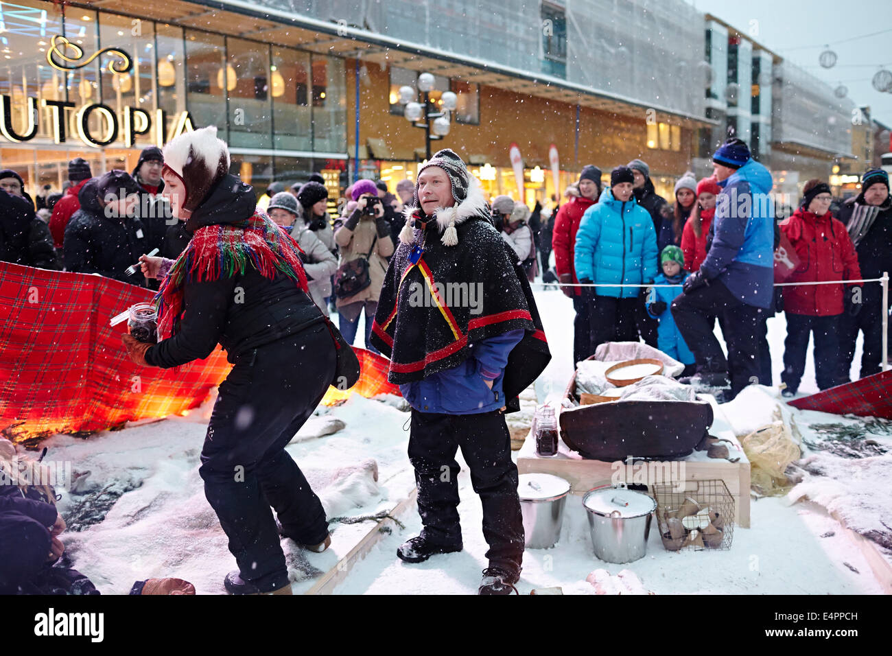 UMEA, the university town in northern Sweden, The Sami are Sweden's ...