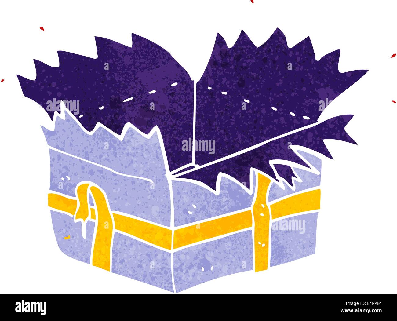 cartoon open present Stock Vector Image & Art - Alamy