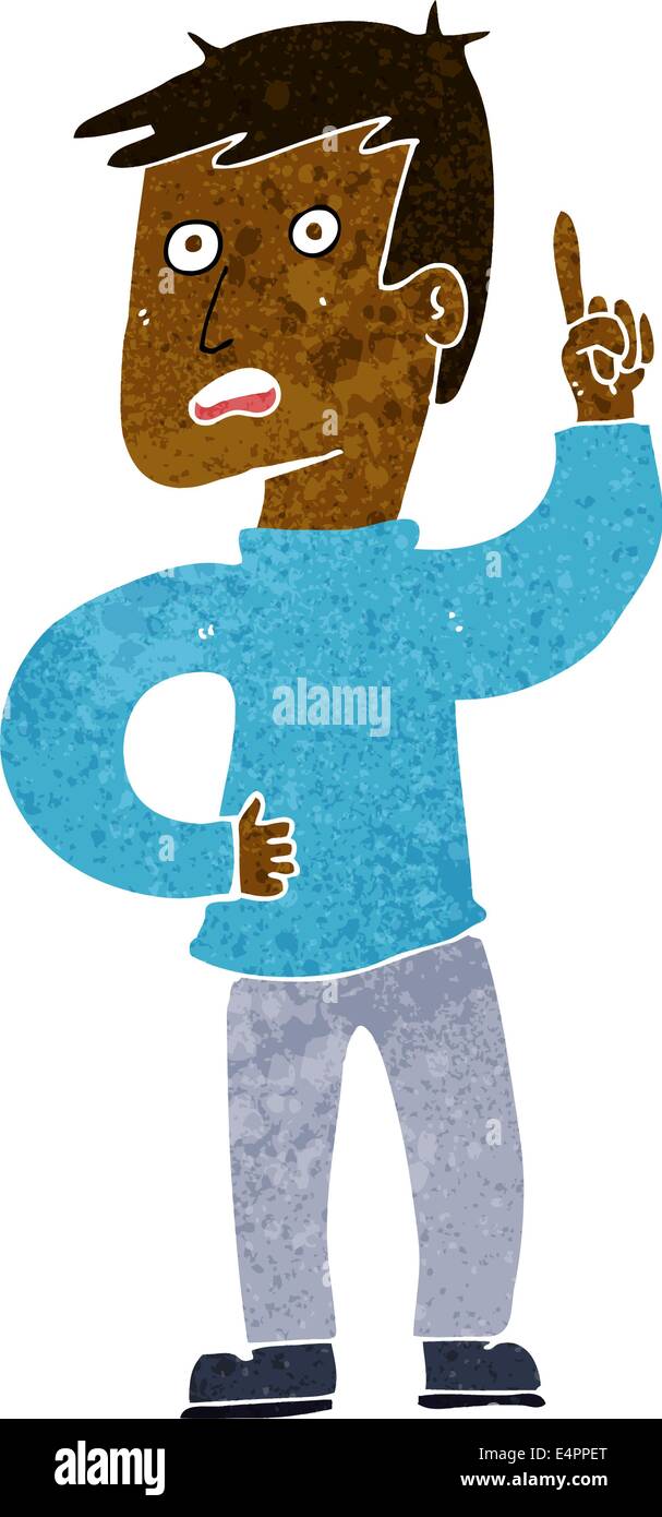 cartoon boy with idea Stock Vector Image & Art - Alamy