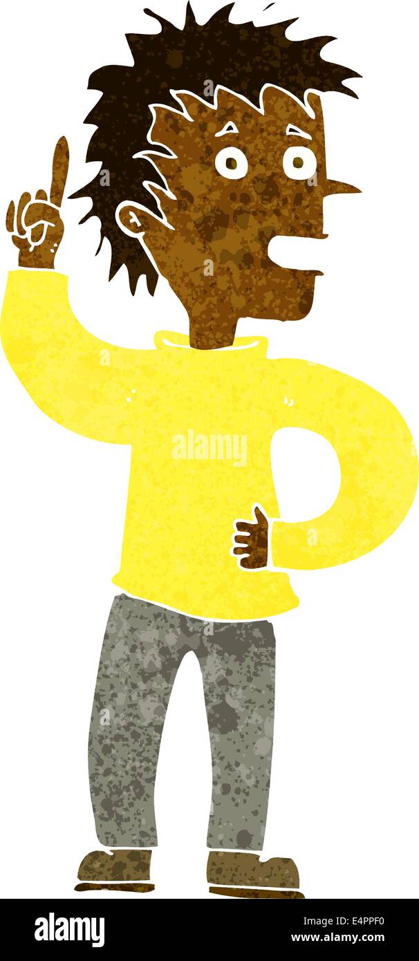 cartoon boy with idea Stock Vector Image & Art - Alamy