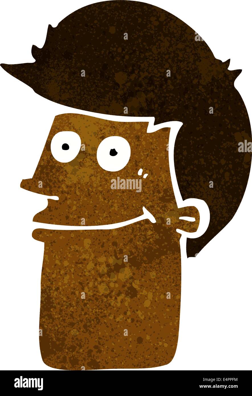 cartoon smiling man Stock Vector Image & Art - Alamy