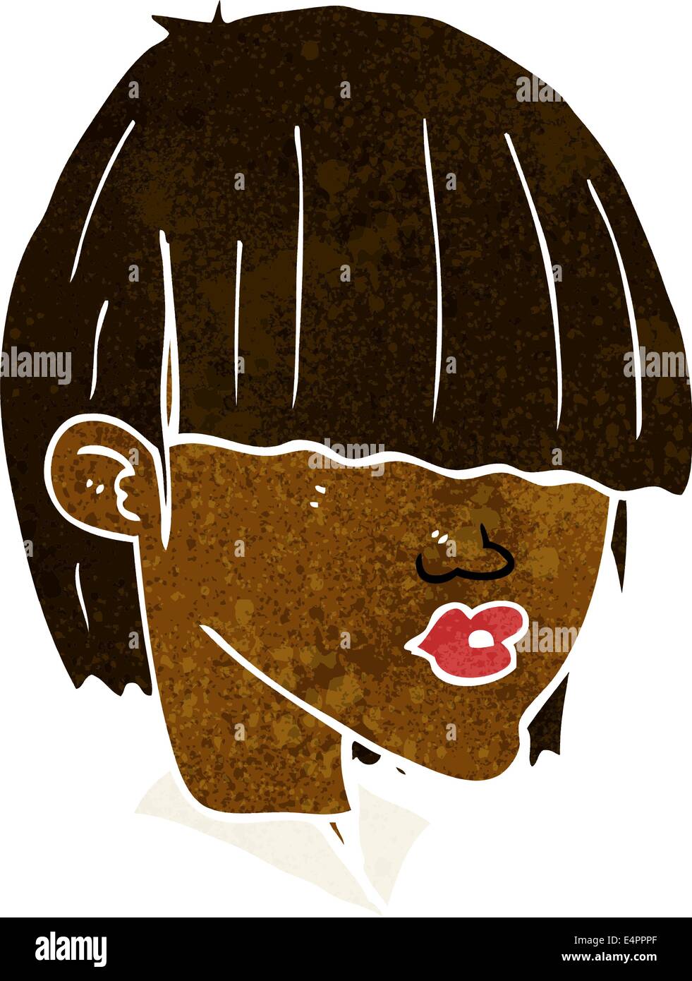 cartoon fashion haircut Stock Vector Image & Art - Alamy