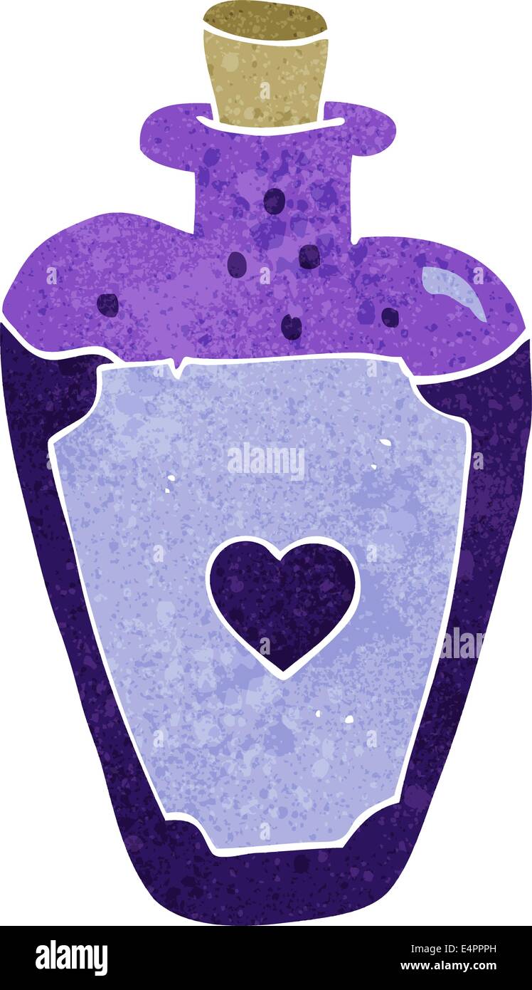 cartoon love potion Stock Vector Image & Art - Alamy