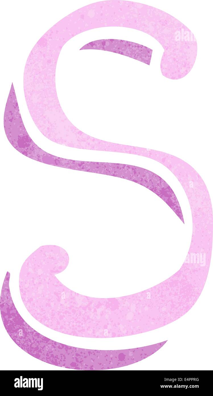 cartoon letter S Stock Vector Image & Art - Alamy