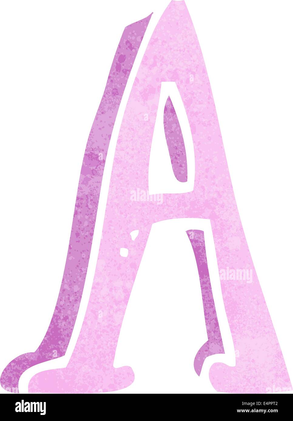 cartoon letter A Stock Vector Image & Art - Alamy