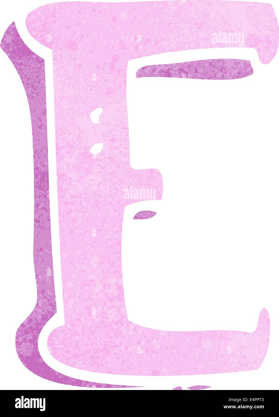 cartoon letter E Stock Vector Image & Art - Alamy