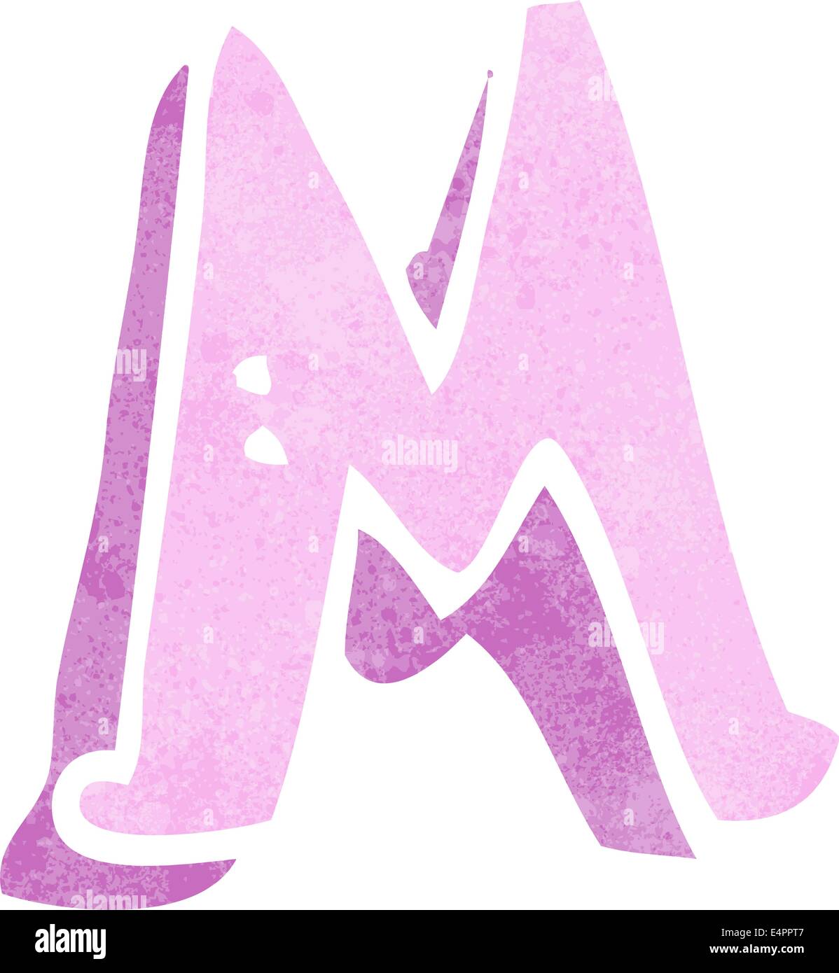 cartoon letter M Stock Vector Image & Art - Alamy