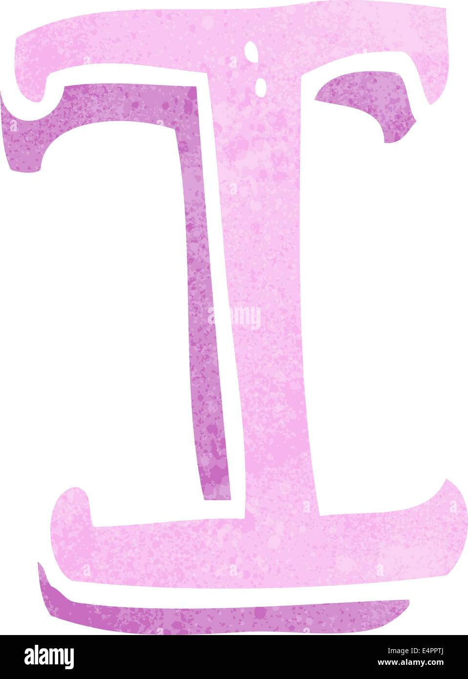cartoon letter I Stock Vector Image & Art - Alamy