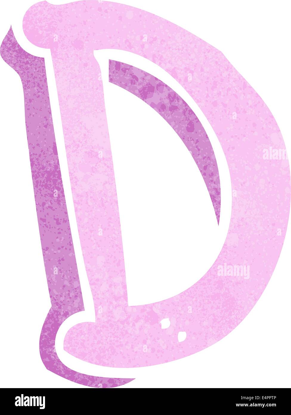 cartoon letter D Stock Vector Image & Art - Alamy