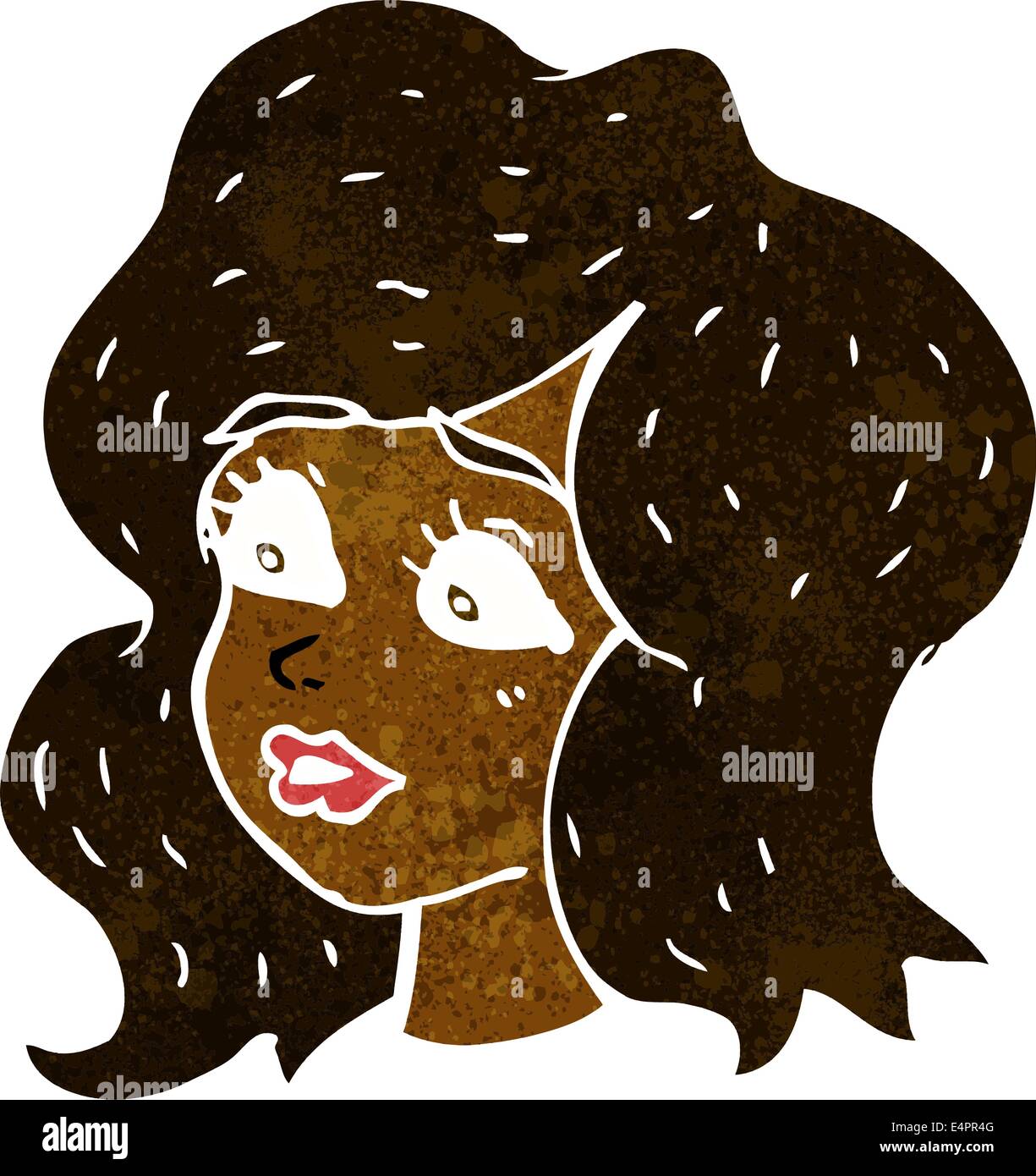 cartoon woman looking concerned Stock Vector Image & Art - Alamy