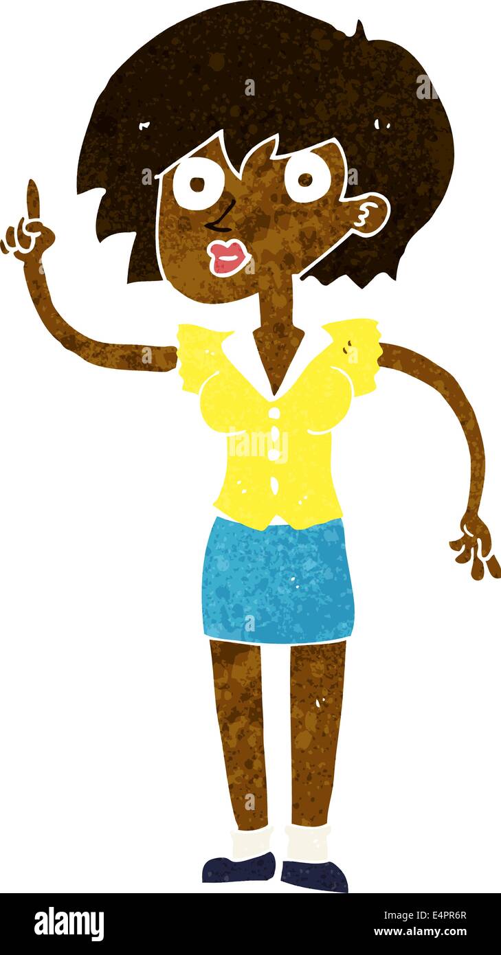 cartoon woman with question Stock Vector Image & Art - Alamy