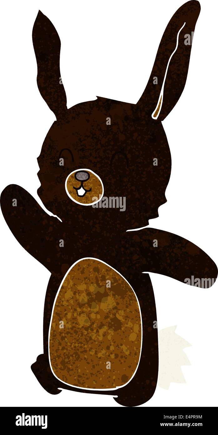 cartoon happy rabbit Stock Vector Image & Art - Alamy