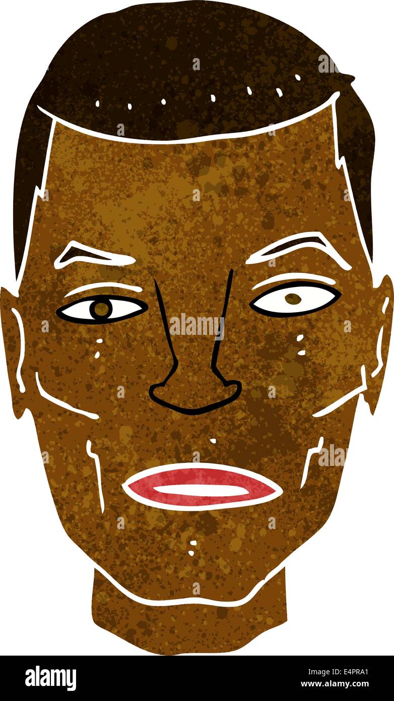 cartoon serious male face Stock Vector Image & Art - Alamy