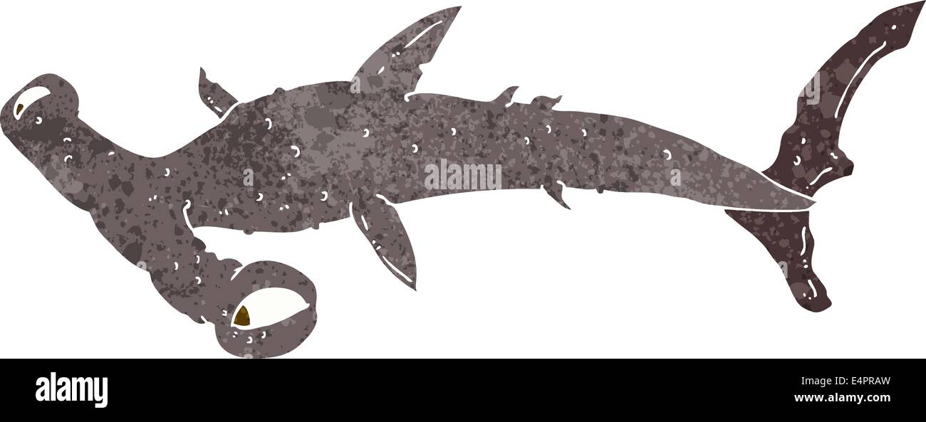 Cartoon hammerhead shark Stock Vector Images - Alamy