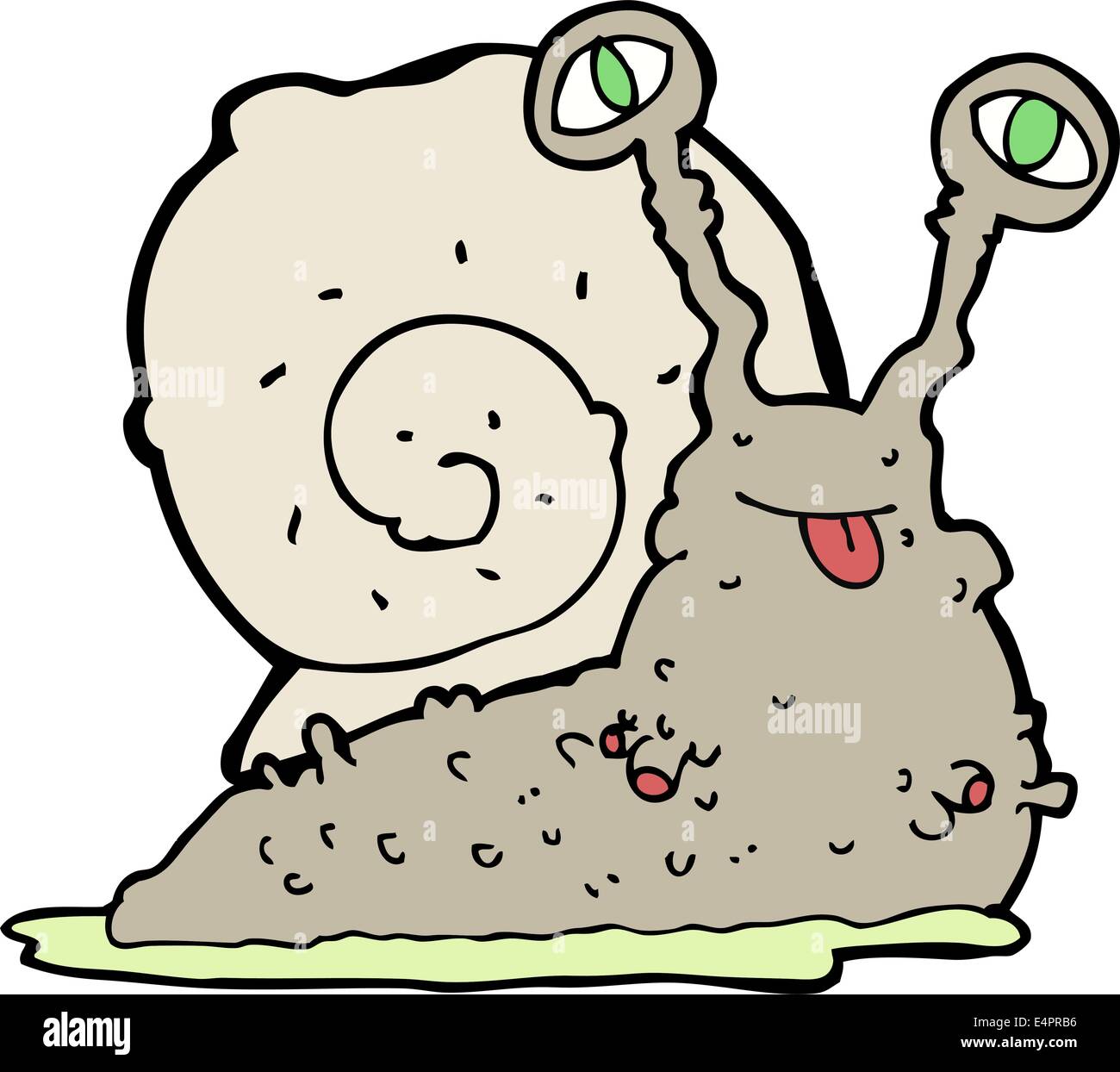 cartoon gross slug Stock Vector Image & Art - Alamy