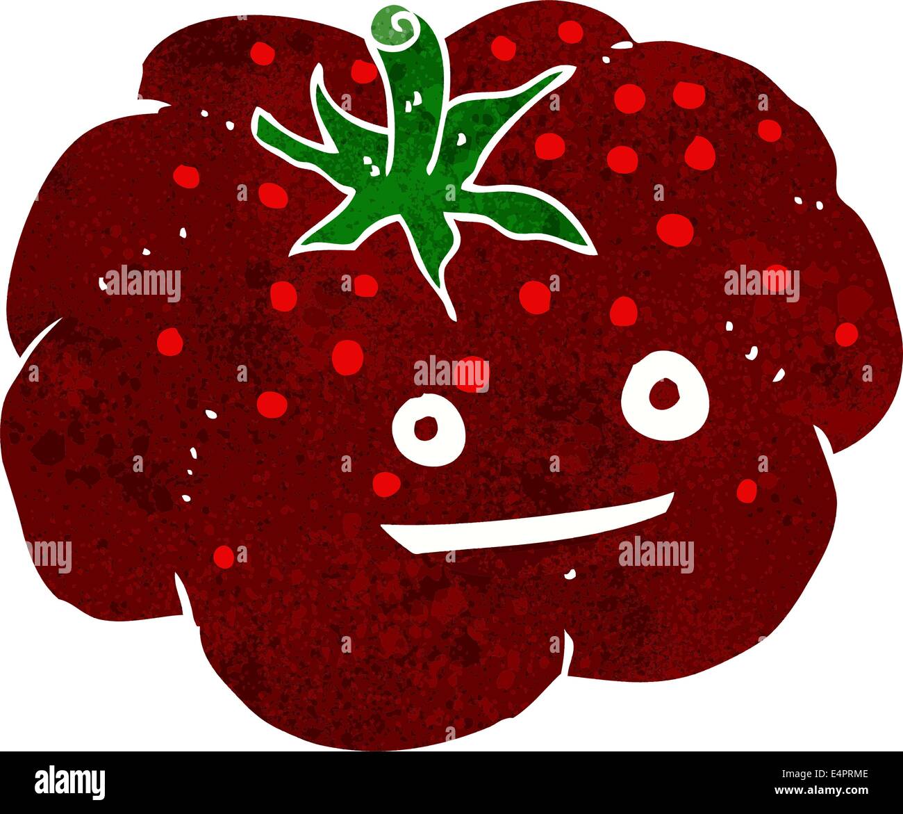cartoon happy tomato Stock Vector Image & Art - Alamy