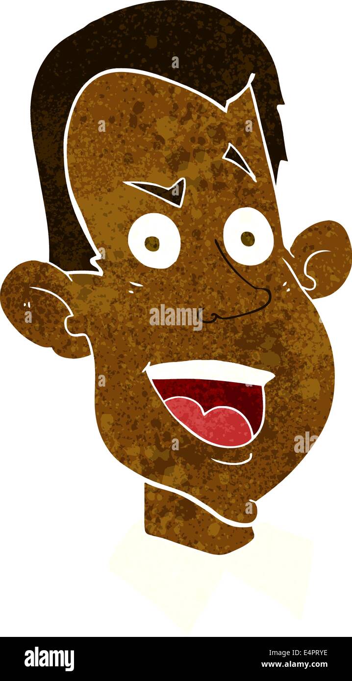 Happy male character speaking Stock Vector Images - Alamy