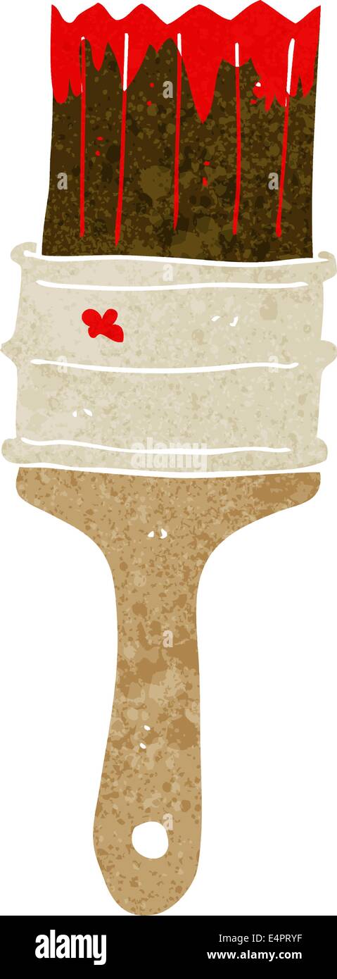 cartoon paint brush Stock Vector Image & Art - Alamy